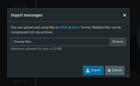 Import Messages As MIME Mbox Files Issue 6362 Nextcloud Mail GitHub