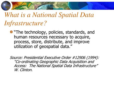 Ppt Lectures 6 And 7 Spatial Data Infrastructures Powerpoint Presentation Id9590735