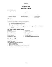 Integration Techniques Indefinite And Definite Integrals Course Hero