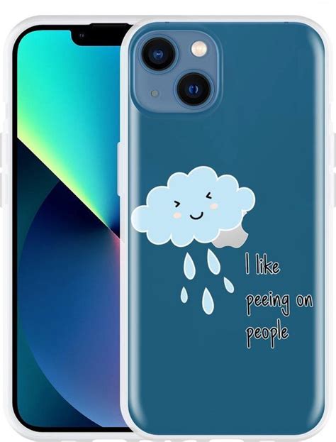Geschikt Voor Apple IPhone 13 Mini Hoesje Cloud Designed By Cazy Bol