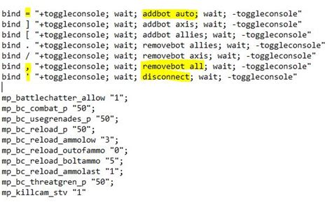 Mbots Pack Shortcuts And Console Commands Image Moddb