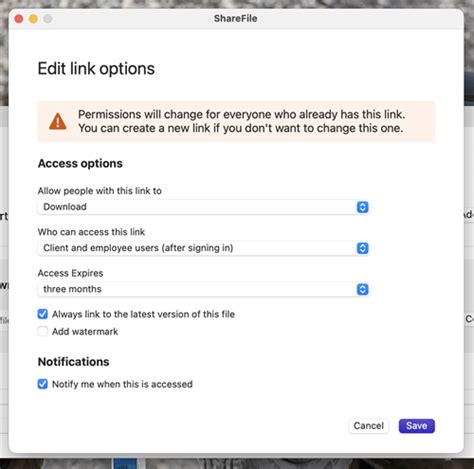 Share Files In ShareFile For Mac ShareFile