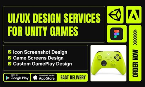 Design Creative 2d 3d Unity Game Art Ui Gameplay Screens By B2b
