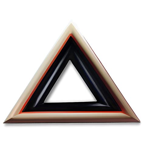 Download Hollow Triangle Outline Png Otw95