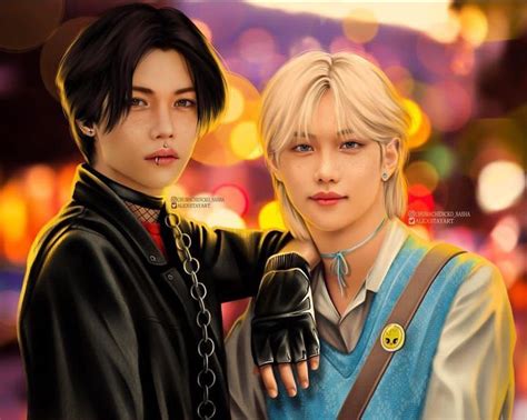 ~арты по хёнликсам Art Of Hyunlix~ 😅 Wattpad