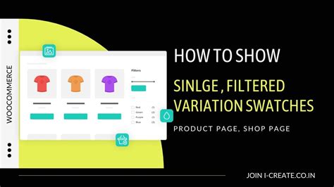 How To Show WooCommerce Variations On The Shop Page Variation Title Filtered Color Size