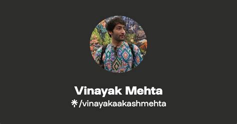 Vinayak Mehta Instagram Linktree