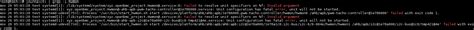 Xyzopenbmcprojecthwmonservice Failed To Resolve Unit Specifiers