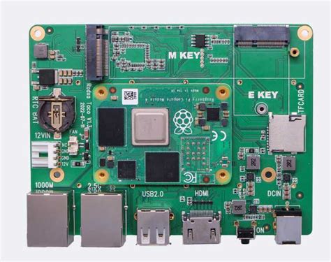Radxa Taco Une Carte Porteuse Raspberry Pi Cm4 Conçue Pour Nas Avec 5