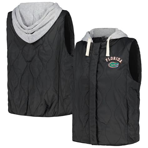 Gameday Couture Florida Gators Headliner Full Snap Hooded Puffer Vest