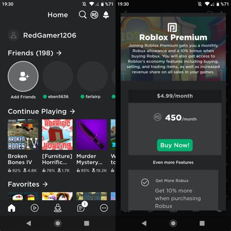 Dark Mode Light Mode And Roblox Premium Has Arrived To Mobile Devices