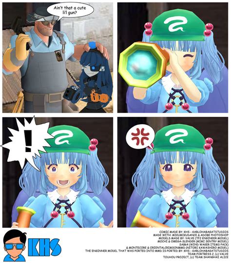 [mmd Comic] Tf2 X Touhou Nitoris Jealousy By Karlo Habagat On Deviantart