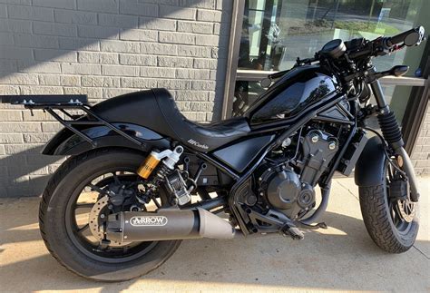 Dark Arrow Exhaust Review And A Special Treat Honda Rebel 300 500