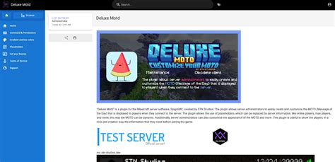 Deluxe Motd Support For Spigotmc Bungeecord And Velocity