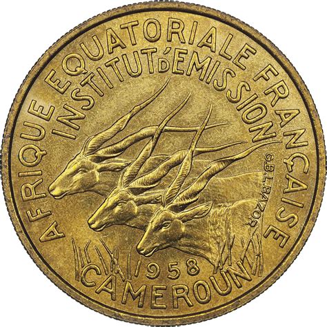 25 Francs French Equatorial Africa Numista