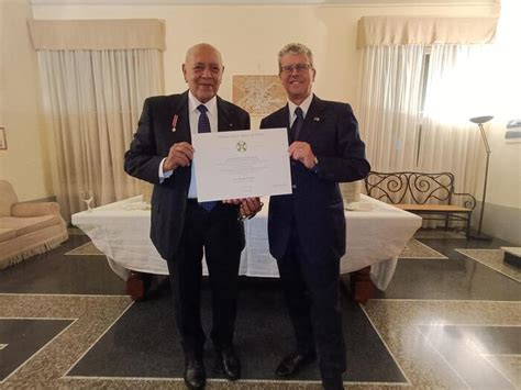 A Renato Modici Conferito Lordine Della Stella Ditalia News Dalle