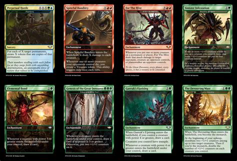 Mtg X 40k Tyranids Preview 4 Support By Flamingwedge On Deviantart