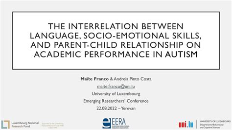 Pdf The Interrelation Between Language Socio Emotional Skills And