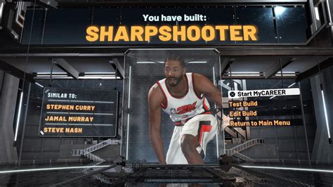 NBA K The Best Sharpshooter Build