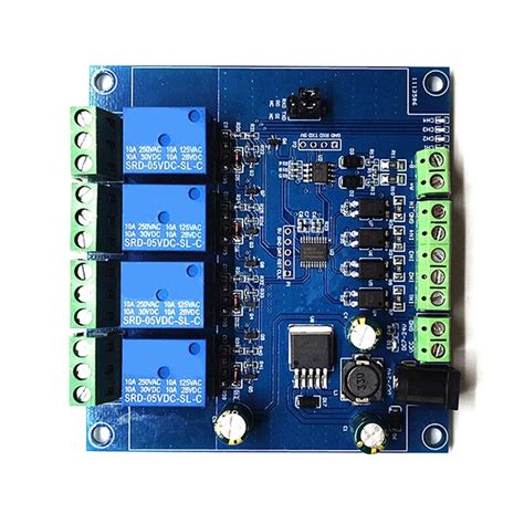 modbus rtu 4 way relay module 7 24v relay module ubuy india