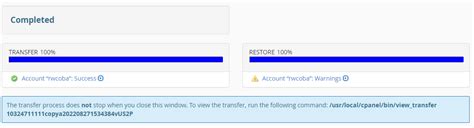 Cara Migrasi Account CPanel Antar VPS Rumahweb