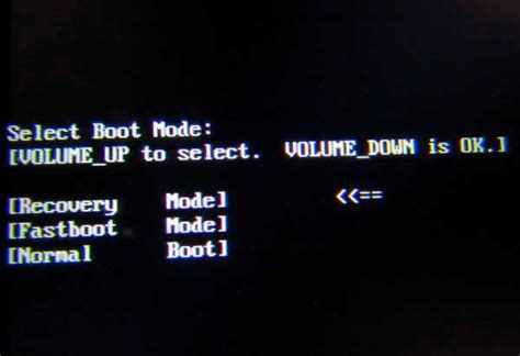 Select Boot Mode телефоне что делать режим Fastboot Mode на андроиде