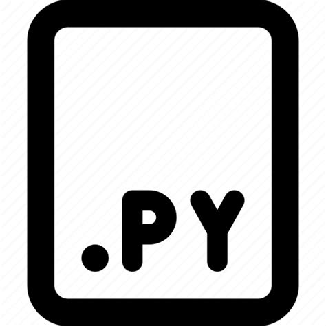 Py File Coding Files Extension Icon Download On Iconfinder