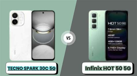 Tecno Spark 30c 5g Vs Infinix Hot 50 5g ரூ 10 000 ரேஞ்சில்