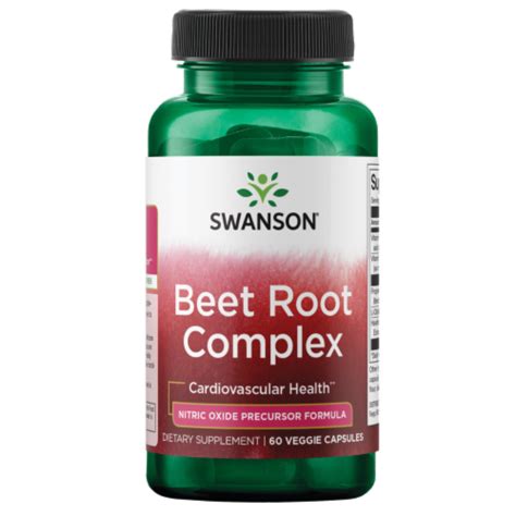 Swanson Beet Root Complex 60 Veggie Capsules 60 Veg Caps Fred Meyer