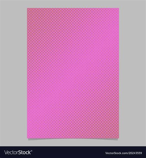 Retro Abstract Halftone Circle Pattern Background Vector Image