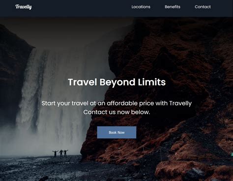 GitHub Senseilein Travelly Project Travel Agency Webpage