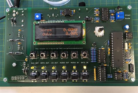 just finished the mi module tester build r synthdiy