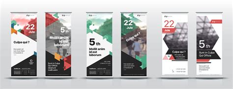 수직 배너의 디자인 서식 파일의 집합입니다 브로셔 전단지 서식 파일 벡터 X배너 광고 간판 0명에 대한 스톡 벡터 아트 및 기타 이미지 Istock