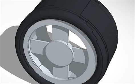 3d Design Roda Tinkercad