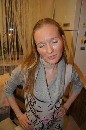 Cuckold Husband Shows Cum Whore Wife Zoya Naked In Sperm On Face For Repost Photo Gallery