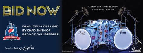 Chad Smith De Red Hot Chili Peppers Subasta La Batería Con Que Tocó