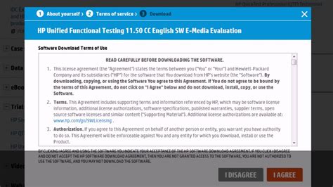 how to download hp uft 11 5 trial version youtube