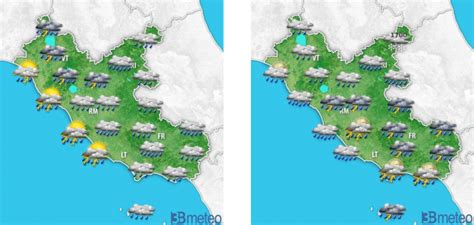METEO LAZIO Forti PIOGGE E TEMPORALI In Arrivo Anche A ROMA I