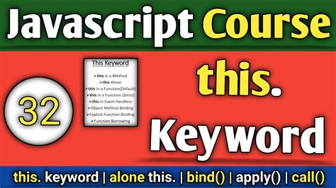 Lecture 32 Javascript Course This Method In Javascript This