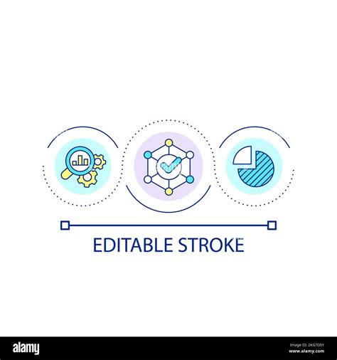 Data Analysis Loop Concept Icon Stock Vector Image And Art Alamy
