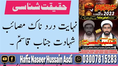 Shahadat E Janab Ali Akbar As Youtube