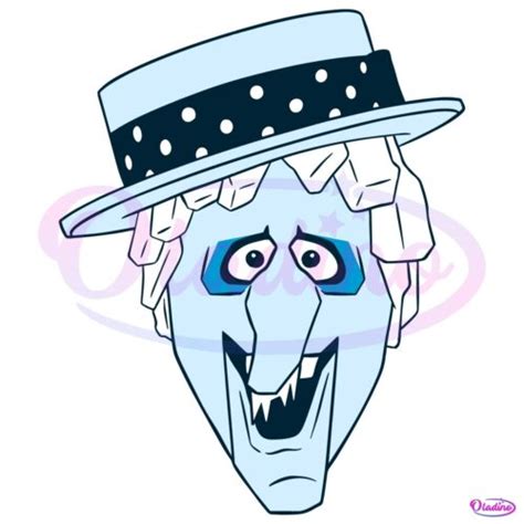 Snow Miser Face A Miser Brothers Christmas Movie Svg Oladino