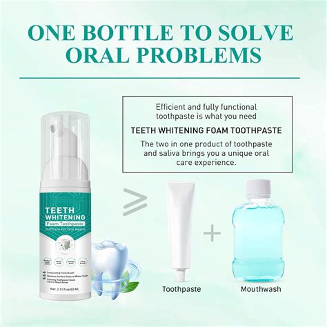 Uicieantify Blanqueamiento dental enjuague bucal dental eliminación de cálculos