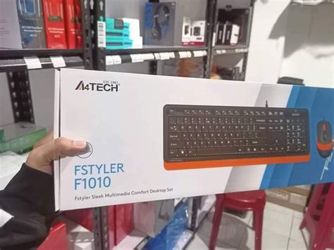 A4tech Fstyler F1010 Keyboard Mouse Combo Usb Orange Computers And Tech Parts And Accessories