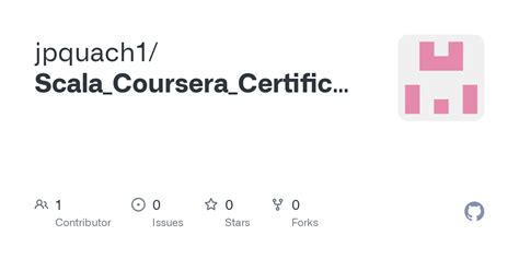 Github Jpquach1scalacourseracertification