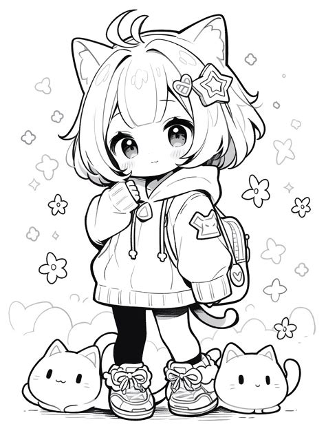Pin By Lady Milena On 2024 Chibi Coloring Pages Manga Coloring Book
