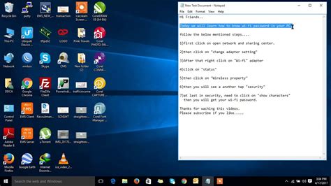 Hack Wifi Password Without Any Software On Pc Windows 788110 Youtube