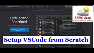 Video How To Setup Visual Studio Code For Salesforce Link VSCode With Non Scratch Org