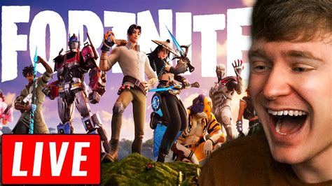 🔴live Dominating In Fortnite New Update Youtube