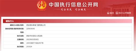 西安高科幕墙门窗被西安市长安区人民法院列为被执行人包括该公司财经
